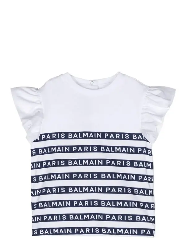 Balmain Logo-print T-shirt - White