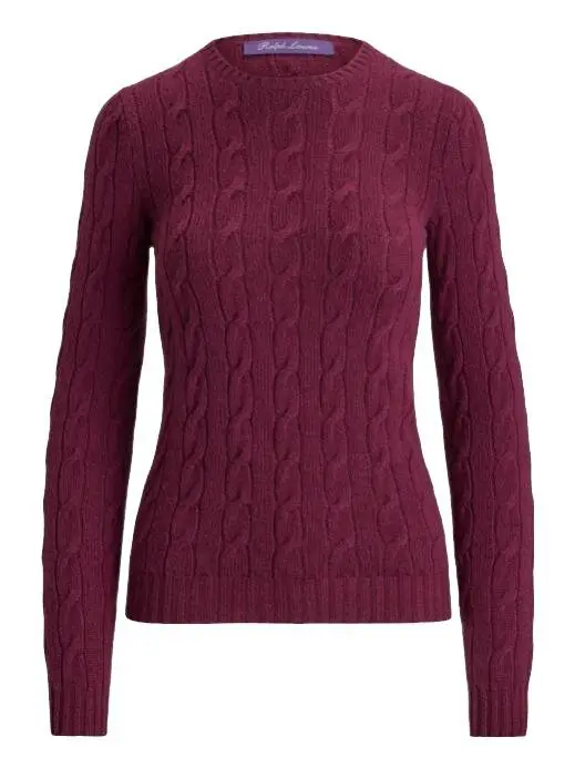 Ralph Lauren Cable-knit Sweater - Red