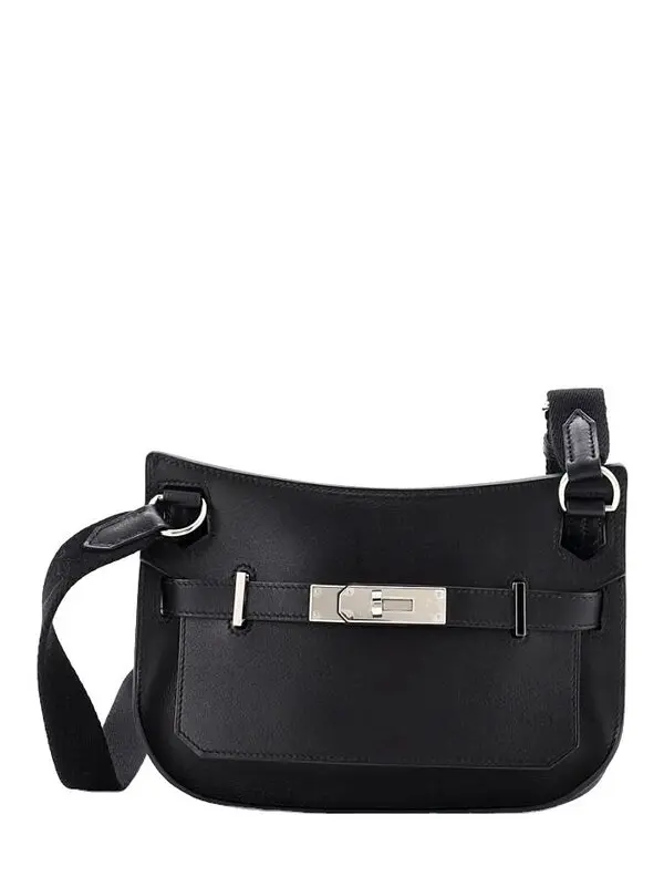 Hermès Jypsiere Bag Evergrain - Black