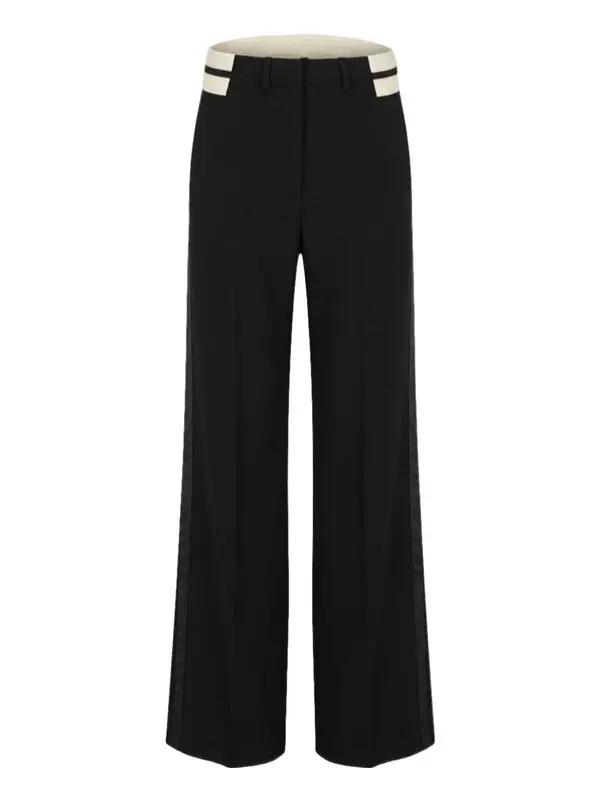JEAN PAUL GAULTIER Casual Trousers With Belt Loops - Black