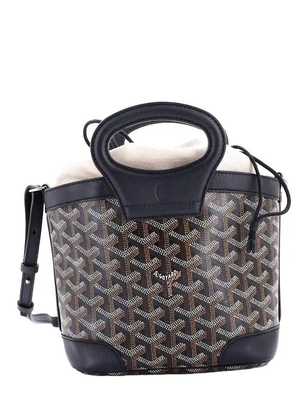 Goyard Beluga Bag Coated Canvas - Black