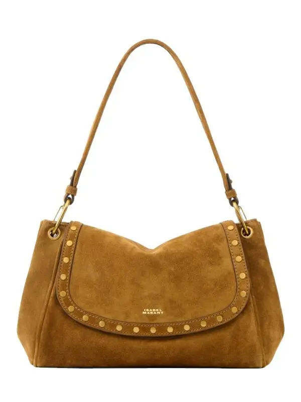 Isabel Marant Étoile Chany M Suede Bag - Cognac