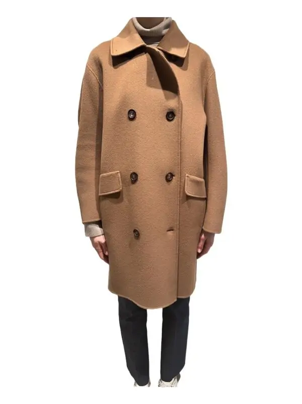 Max Mara Long-sleeved Coat - Brown