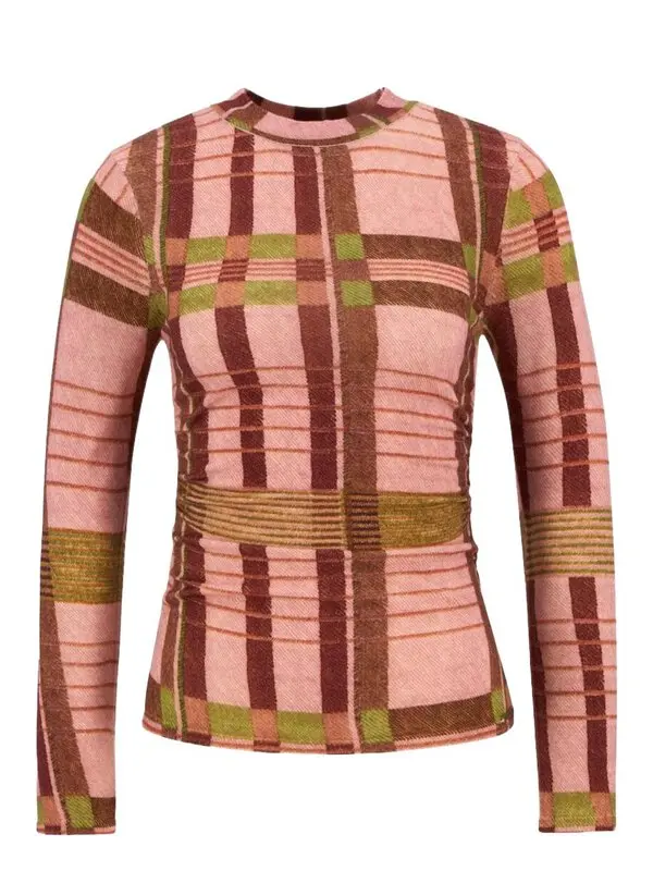 Farm Rio X Barbour Thalita Long-sleeves Top - Pink