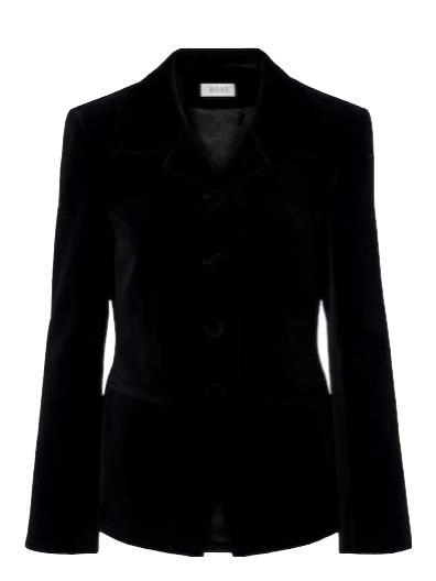 RÓHE Single-breasted Cotton Velvet Blazer - No