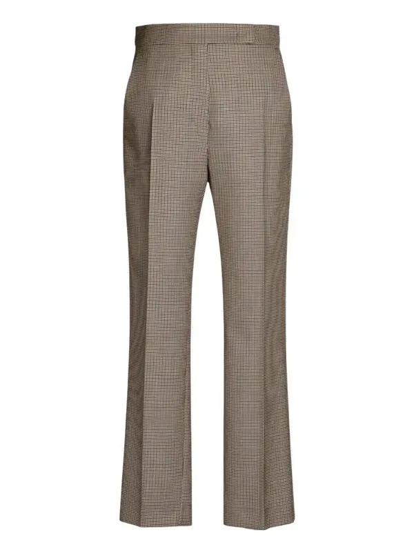 Max Mara High-waisted Casual Pants - Sand-colored