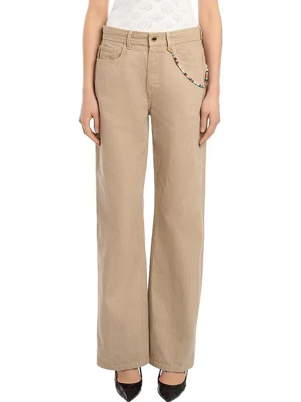 Casablanca Desert Canvas Jeans - Denim Beige
