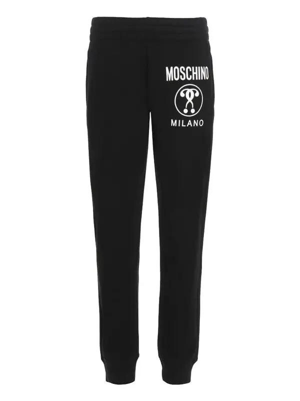 Moschino Logo-print Track Pants - Black