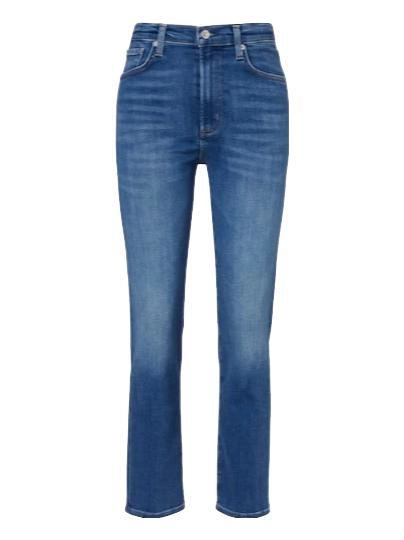 Citizens Of Humanity Caia High-rise Straight Jeans - Blue