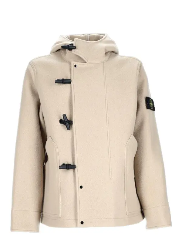 Stone Island Virgin Wool & Cashmere Sports Jacket - Beige