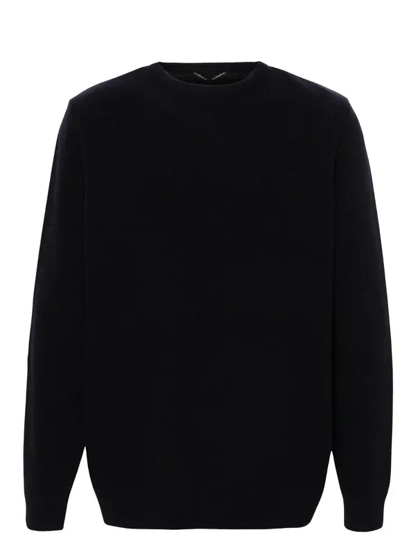 Barbour Merino Wool Sweater - Navy