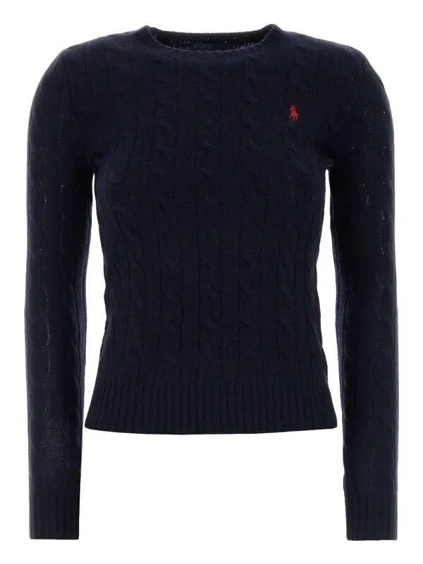 Polo Ralph Lauren Polo-inspired Wool-cashmere Knit Sweater - Blue