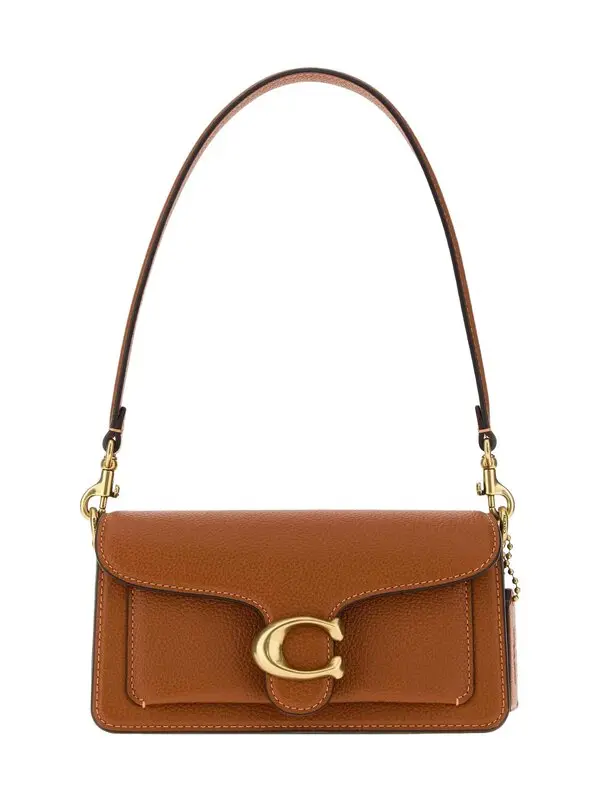 COACH NEW YORK Coach Tabby 20 Leather Shoulder Handbag - Camel