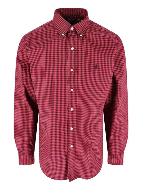 Polo Ralph Lauren Checked Button-down Shirt - Red