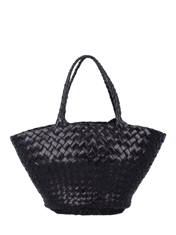 Dragon Diffusion Chic Leather Mini Bag - Black