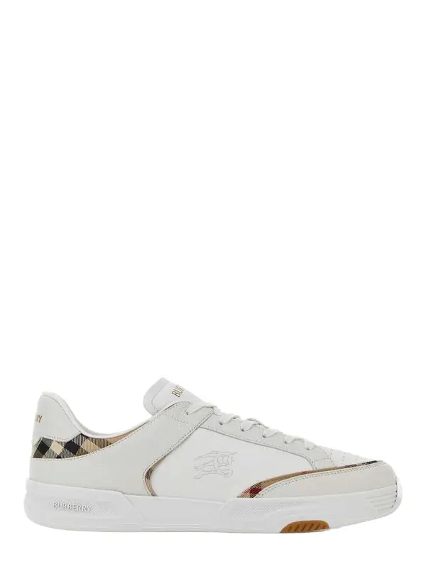 Burberry Harrow Sneakers - Whitearchivebeig