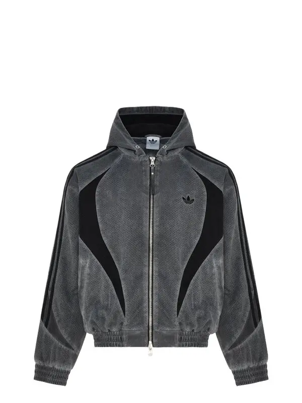 Adidas Street Mesh Jacket Asia Sizing - Dark Grey