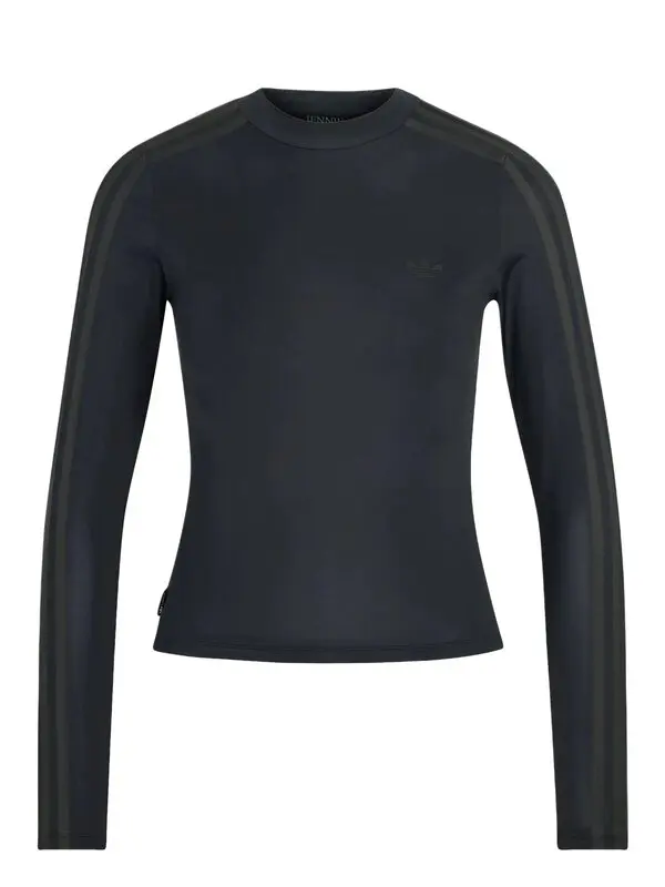 Adidas X Jennie Sheer Long Sleeve T-shirt Asia Sizing - Black