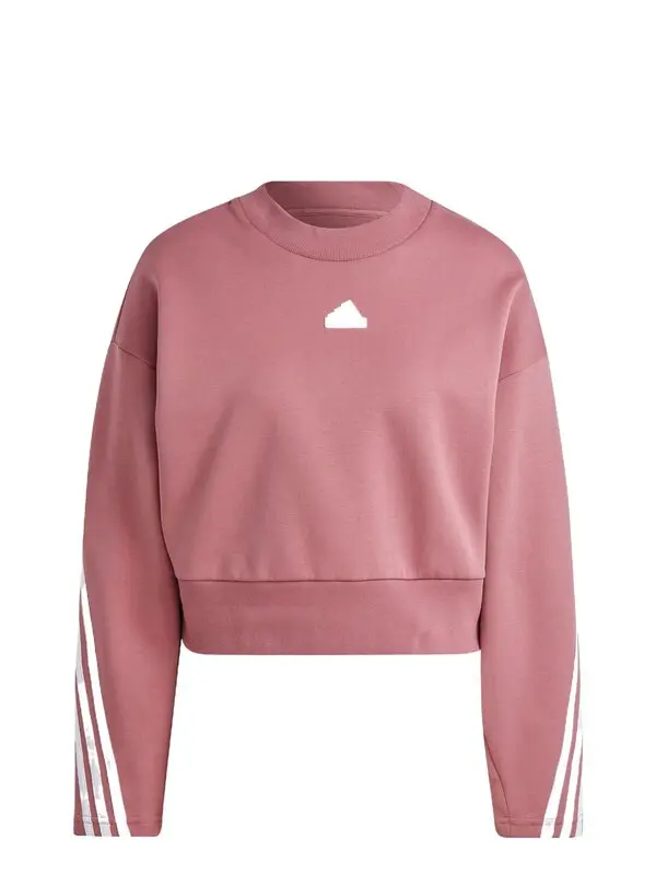 Adidas Future Icons 3-stripes Sweatshirt 'rose - Red Pink