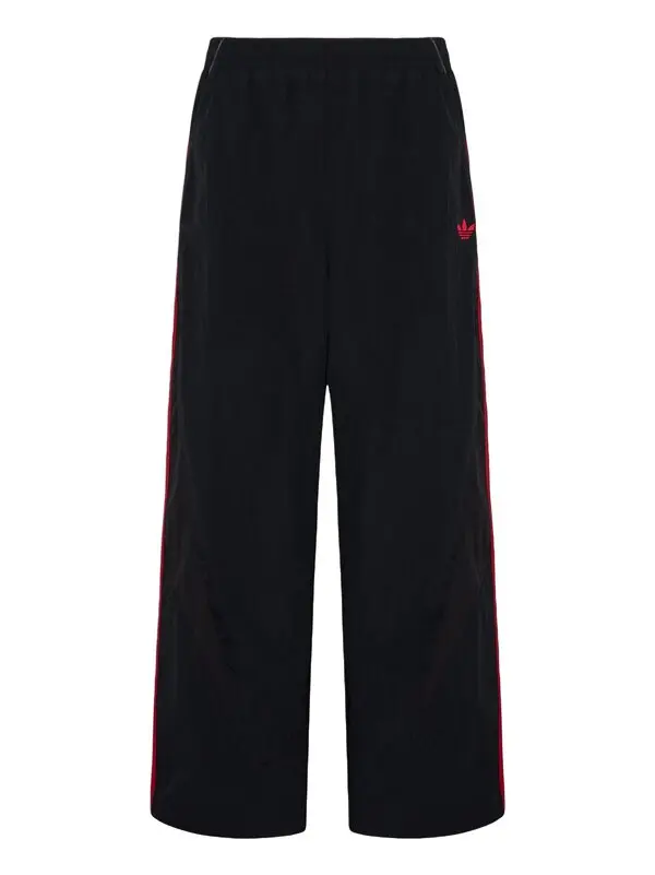 Adidas Street Track Pant Asia Sizing - Black Red