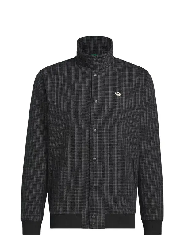 Adidas Houndstooth Jacket Asia Sizing - Carbon
