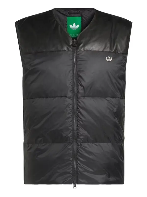 Adidas Down Vest Asia Sizing - Black