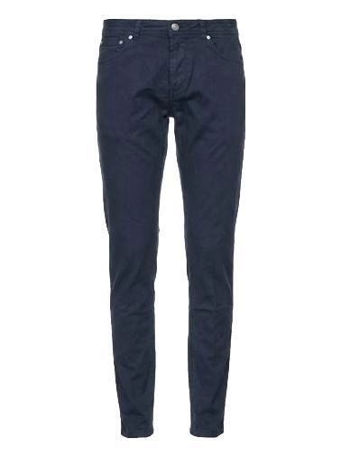 BARBA NAPOLI Pants Size Cotton, Elastane - Navy