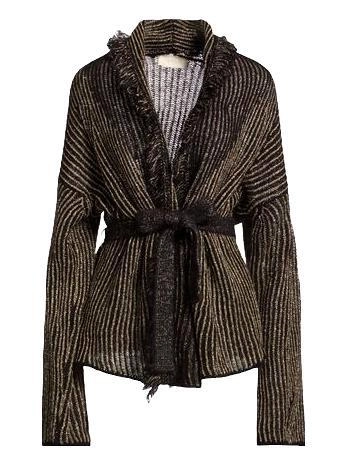 Momoni Cardigan Size Polyamide, Polyester, Mohair Wool, Wool - Black