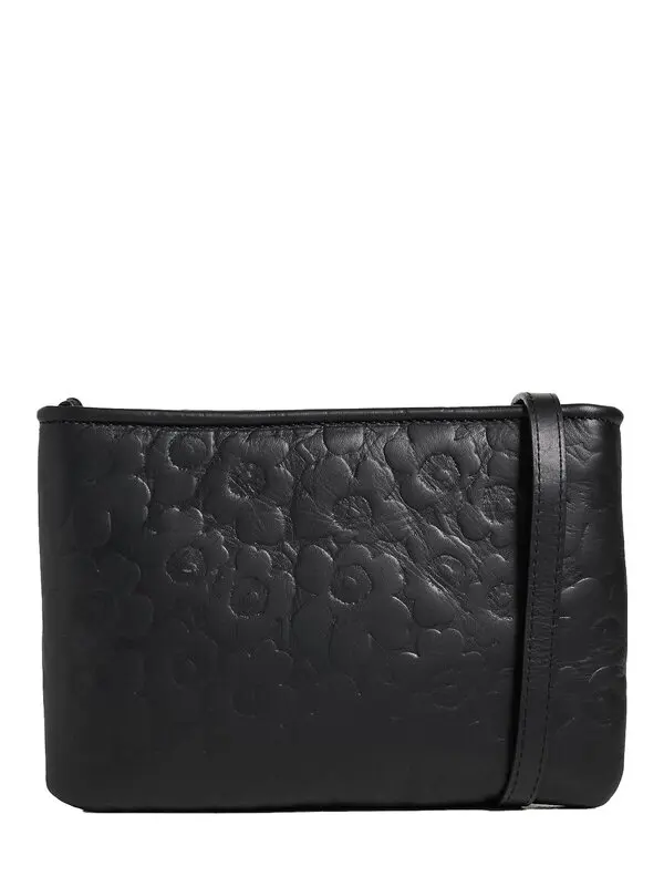 Marimekko Vieno Unikko Shoulder Bag - Black