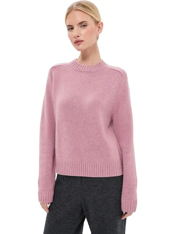 TWP New Jill Cashmere Crewneck - Plum
