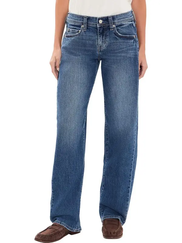 DAZE Replay V-waist Soft Barrel Jeans - Almost Home