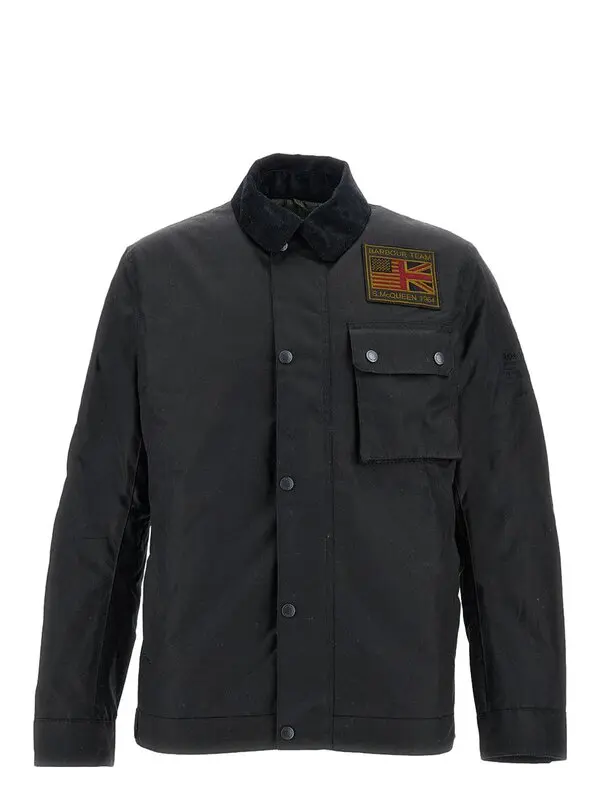 BARBOUR INTERNATIONAL Giacca Workers Wax - Nero