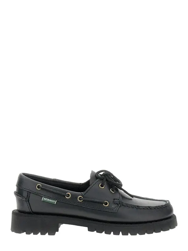 SEBAGO Mocassino Ranger Waxy - Nero