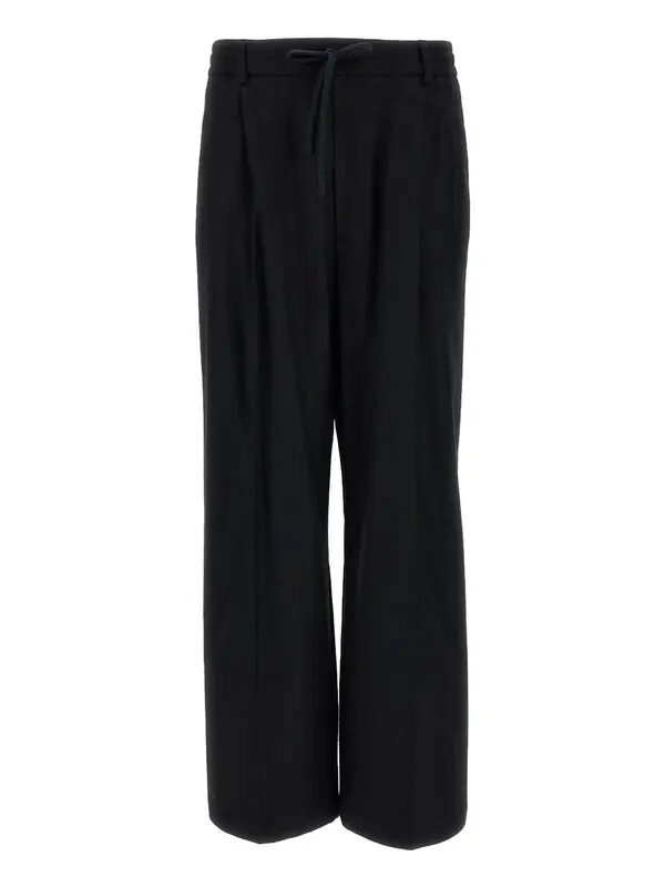 Barena Venezia Pantaloni Jogger Mado Flan - Nero