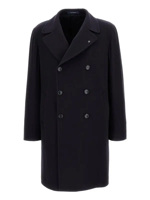 Tagliatore Cappotto Sfoderato Bruce Lungo - Blu