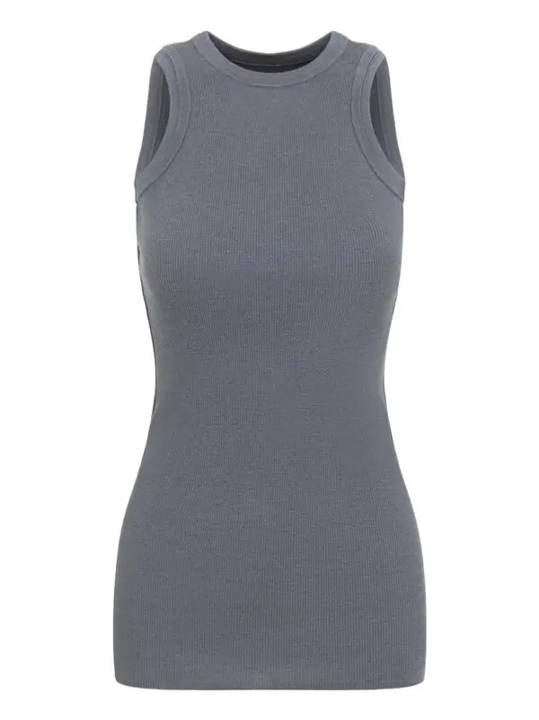 Phoebe Philo Sleeveless Wool Vest - Grey