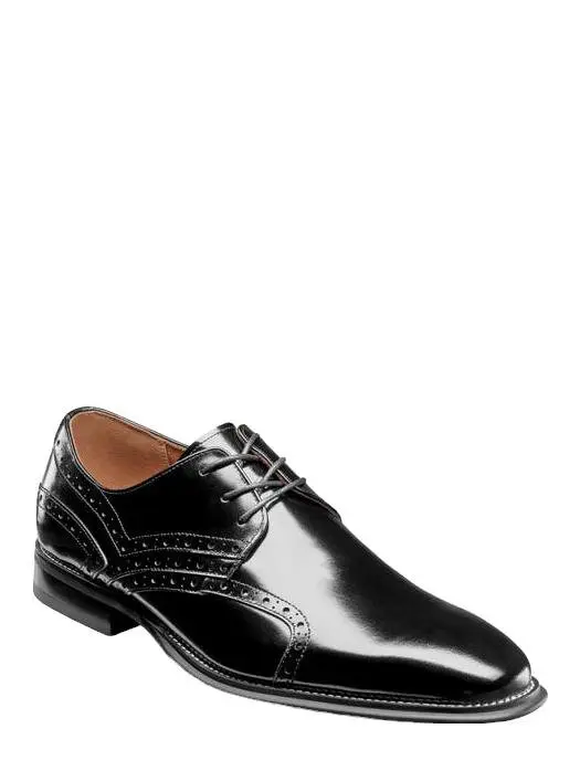 STACY ADAMS Alexander Plain Toe Oxford - Black