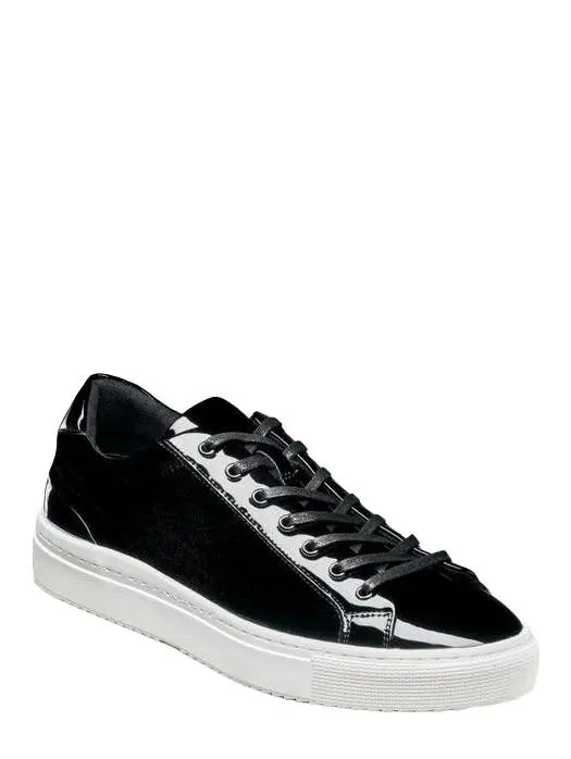 STACY ADAMS Dante Lace To Toe Sneaker - Black