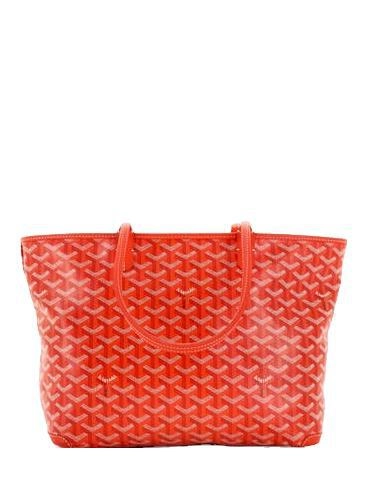 Goyard Artois Tote Coated Canvas Pm - Orange