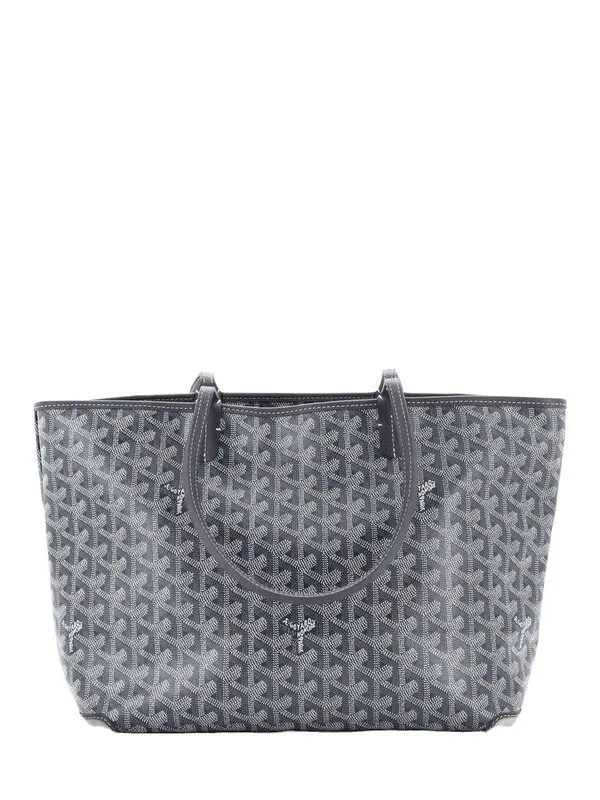 Goyard Artois Tote Coated Canvas Pm - Grey