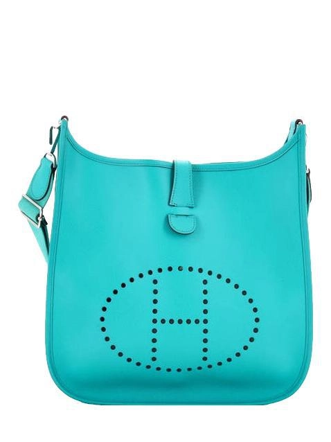 Hermès Evelyne Bag Gen Iii Epsom Gm - Blue