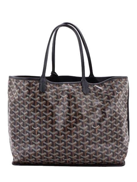 Goyard Anjou Reversible Tote Coated Canvas Pm - Black