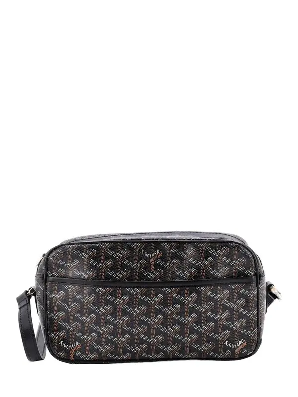 Goyard Cap Vert Bag Coated Canvas - Black