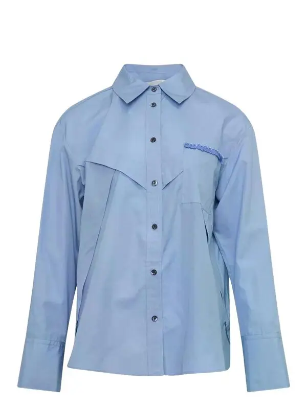 3.1 Phillip Lim Sequin-embellished Oversized Shirt - Blue