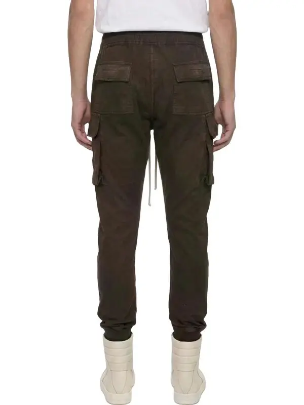 Rick Owens Drawstring-waist Cargo Pants - Brown
