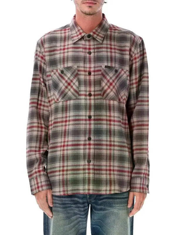 Filson Rangeland Check-pattern Button-up Shirt - Grey
