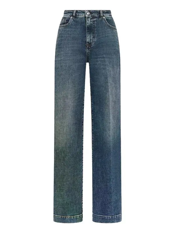 NINE:INTHE:MORNING Enna Straight-leg Jeans - Blue