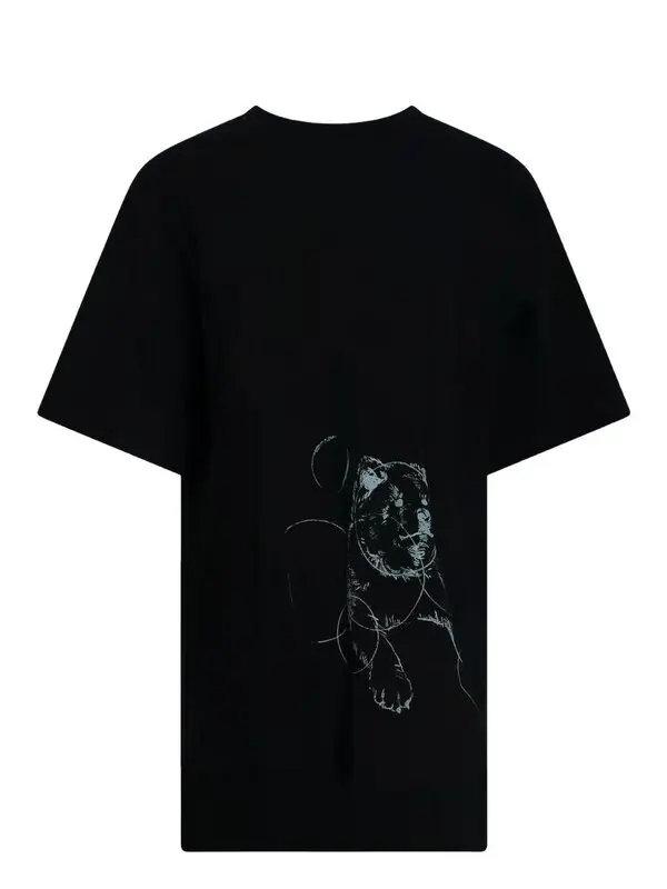 Yohji Yamamoto Graphic-print T-shirt - Black