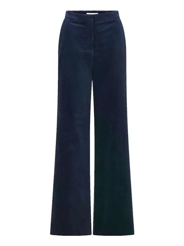 Veronica Beard Holt Corduroy Trousers - Blue