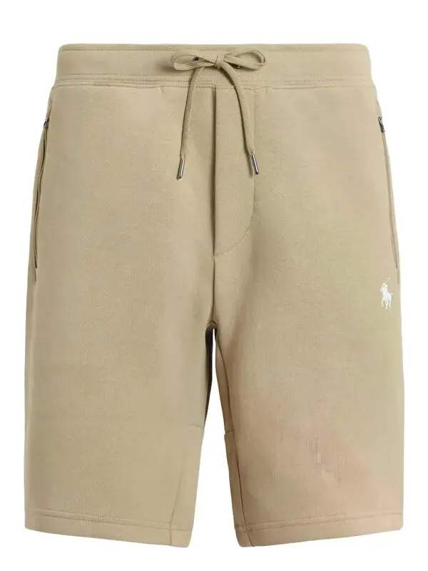 Polo Ralph Lauren Logo-embroidered Drawstring Shorts - Neutrals